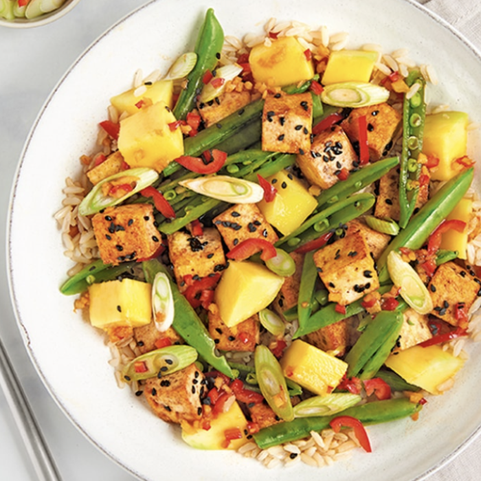 Mango Tofu Stir-Fry | Vegan Proteins